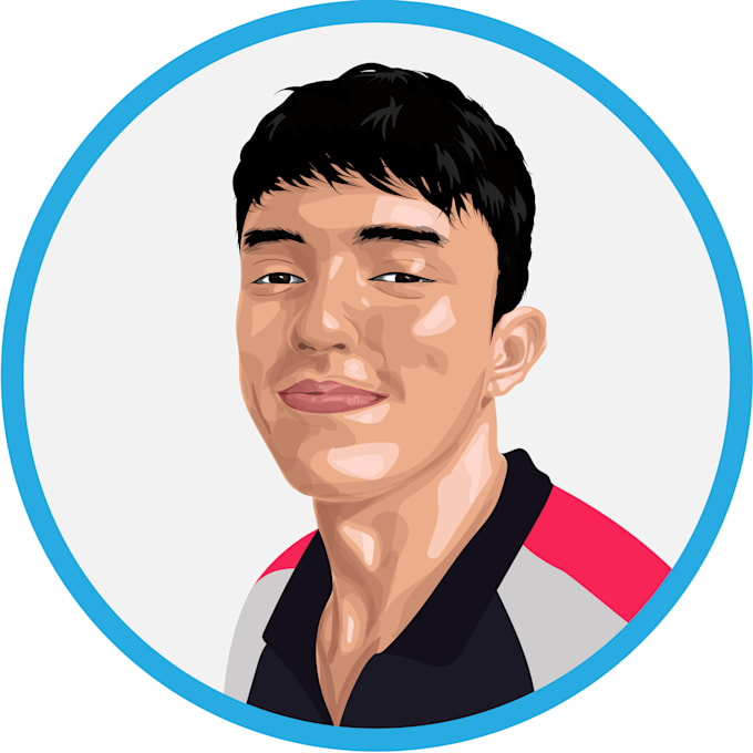 Draw amazing cartoon vector portrait from your photo by Jeanpierresf ...