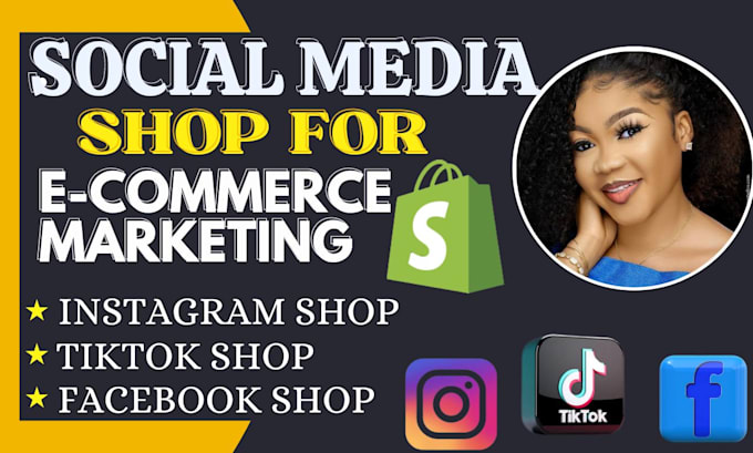 Setup social media shop tiktok shop with shopify integration social ...