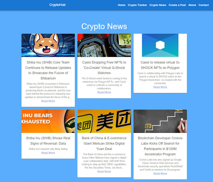 Build a stunning react website for you by Isomer04 | Fiverr