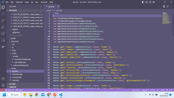 Develop crud rest api using laravel framework by Tyrdwis | Fiverr