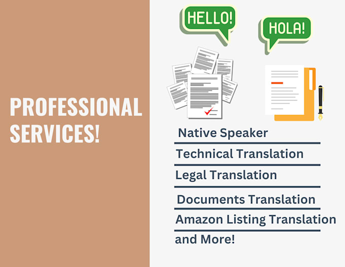 Expertly translate your spanish documents into flawless english and ...