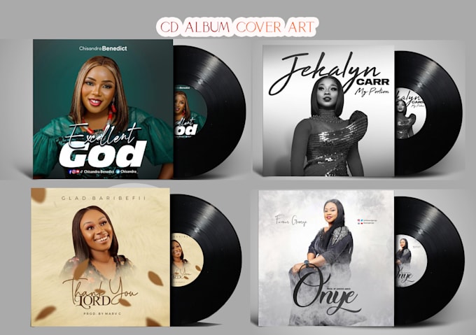 Design a top notch gospel album cover and cd cover by Art_by_eduru | Fiverr