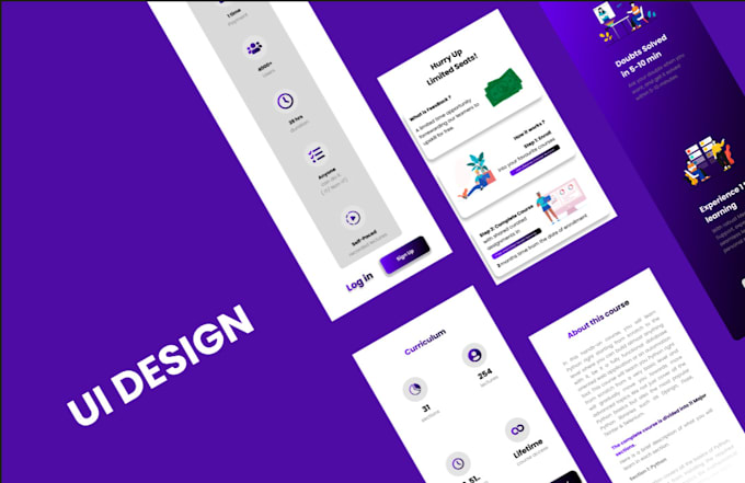 Design amazing ui designs by Rohandeshmukh81 | Fiverr