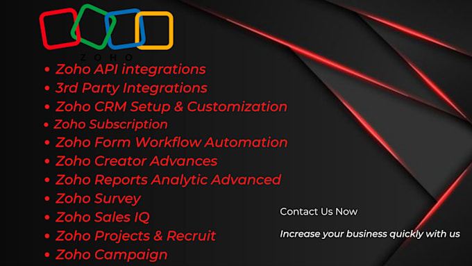 Setup and customize zoho one, zoho crm, zoho creator, zoho books by ... Setup and customize zoho one, zoho crm, zoho creator, zoho books by ...