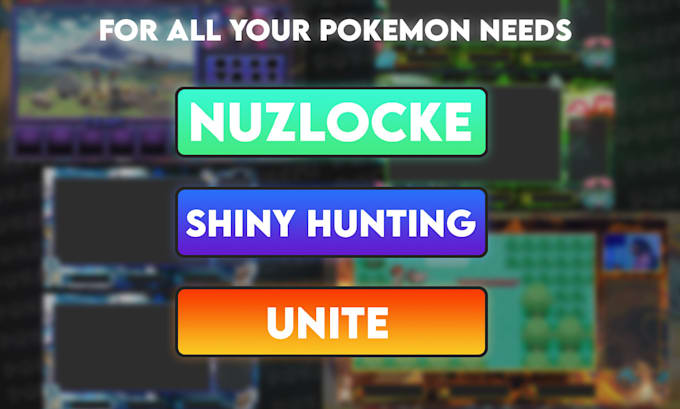 Design a professional and cheap pokemon overlay by Marvo432 | Fiverr