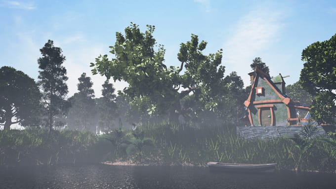 Create 3d realistic environment scene design and video by ...