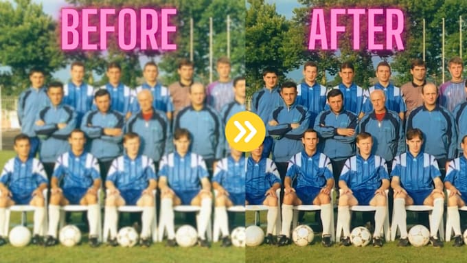 Restore and enhance your old and low quality photos by Ikako5 | Fiverr
