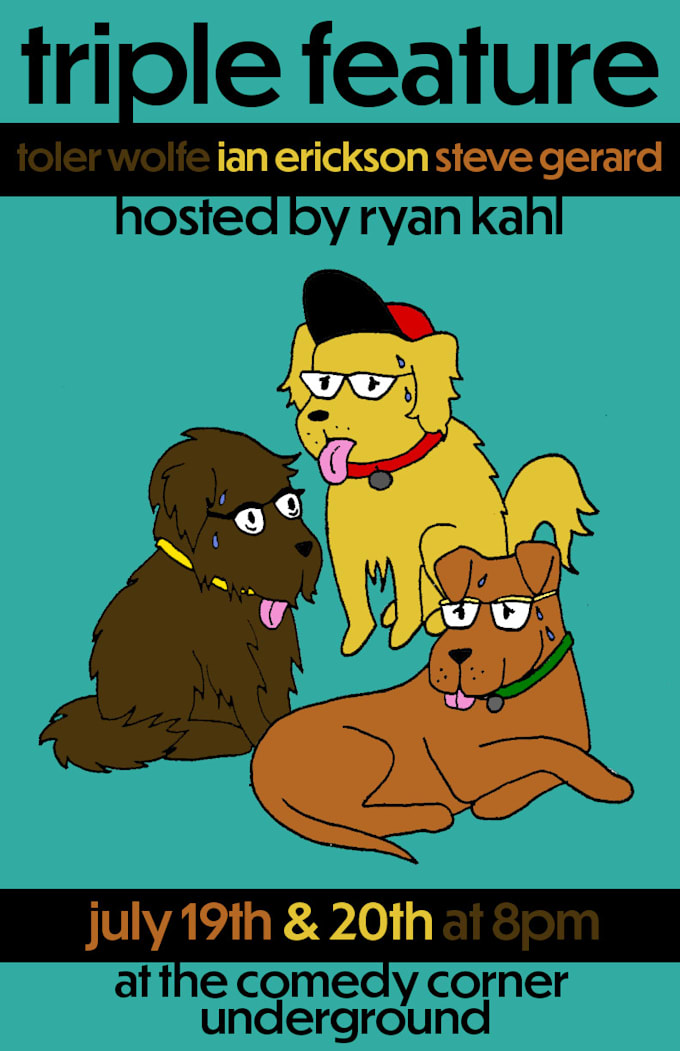 Create your show poster by Trashelly | Fiverr
