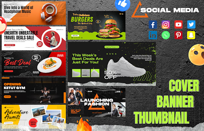 Make outstanding youtube thumbnail and template in 24 hour by Fs_redwan | Fiverr