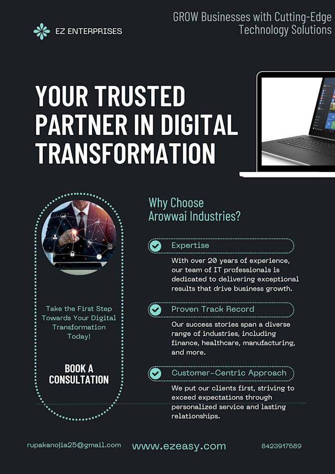 Do something this type of work flyer, brochure, infographic by ...