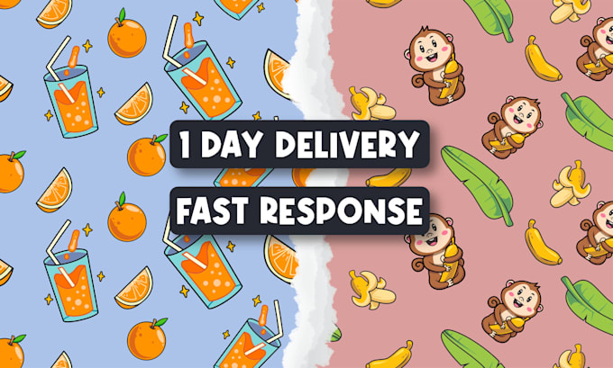Design seamless pattern design cute premium by Patternal | Fiverr