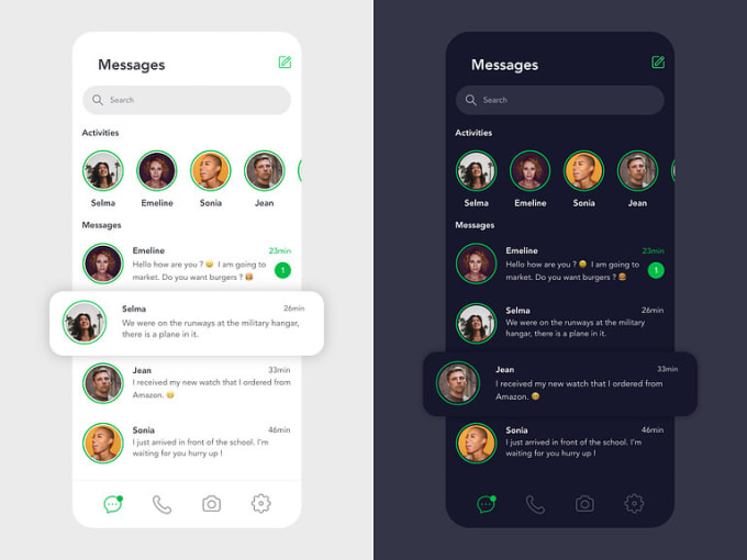 Entwickeln sie eine social-media-app, eine dating-app, eine chat-app ... Entwickeln sie eine social-media-app, eine dating-app, eine chat-app ...