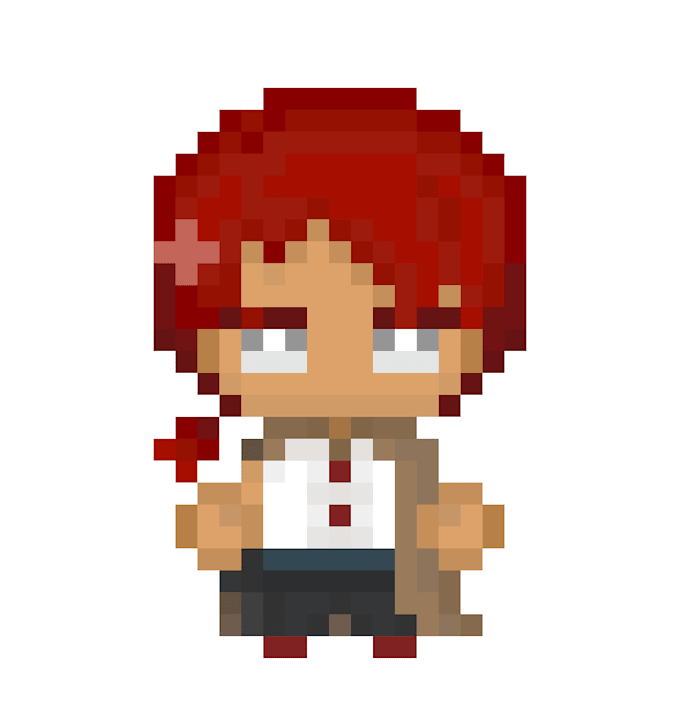 Draw cute chibi ych pixel art for your character by Dreamwafer | Fiverr