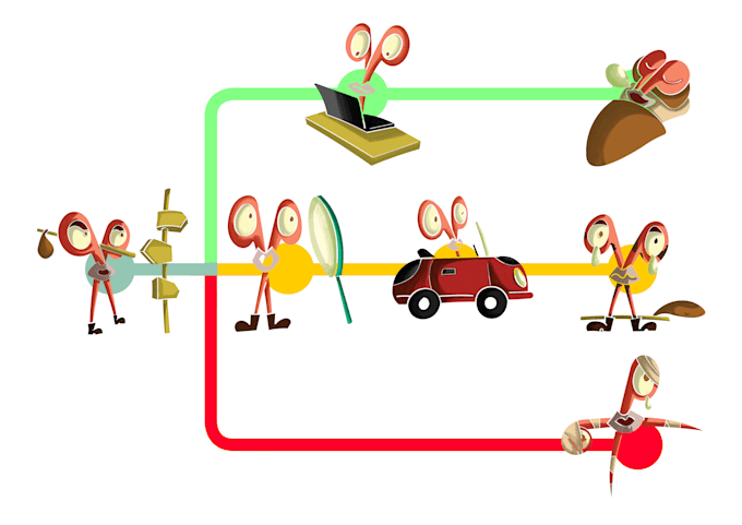 Create fun illustrations and characters by Indra_budiyanto | Fiverr