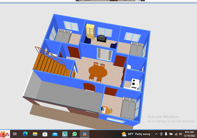 Design fire emergency evacuation plan, map, diagram by Shamimop | Fiverr