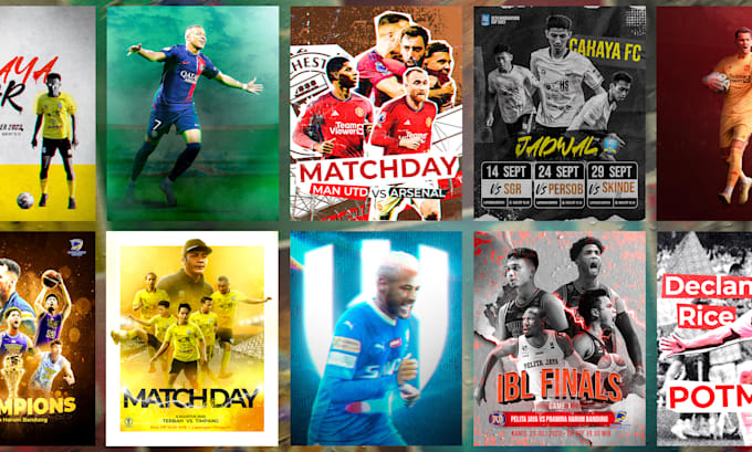 Design your professional sports graphics, poster, flayer by ...