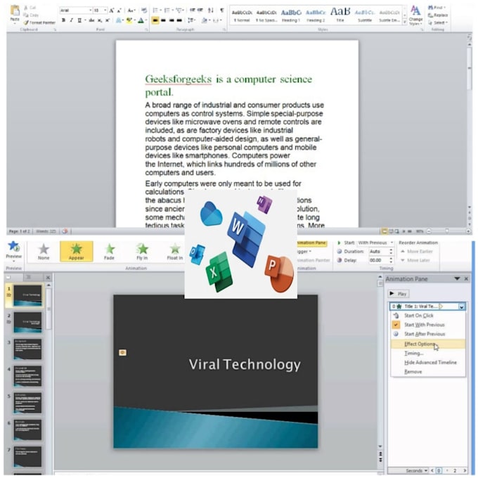 Do any type of work, project on microsoft office word, powerpoint ...