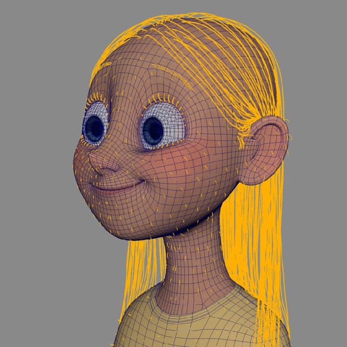 Do 3d character modeling 3d character animation 3d cartoon character ...