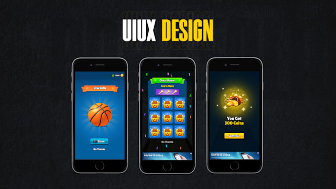 Design a stunning and eye catching games ui by Umaralimalik1 | Fiverr
