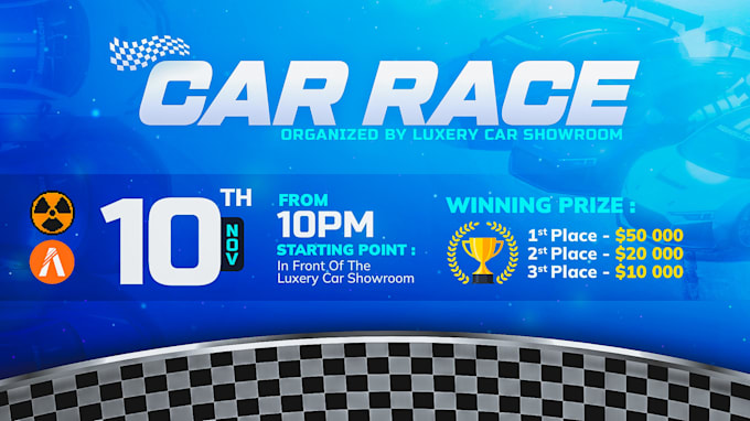 Make custom event poster for fivem servers by Xenon_xd | Fiverr