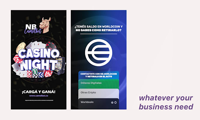 Design custom flyers to social media by Necropic | Fiverr