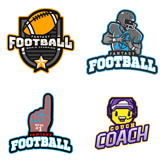 Make you a custom fantasy football logo with url by Fantasylogopro | Fiverr