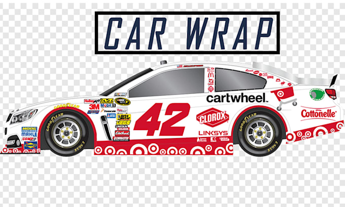 Professional semi truck wrap racing car wrap vehicle design trailer ...