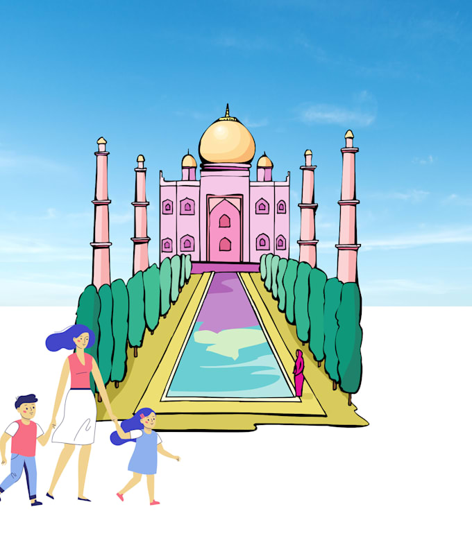 Create your high resolution children story book illustration by ...