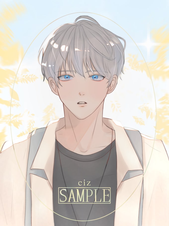 Draw Your Character In Anime Or Manhwa Style By Cizz95 Fiverr