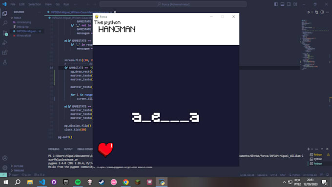 Make a simple game for you with pygame by Knoxxy0202 | Fiverr