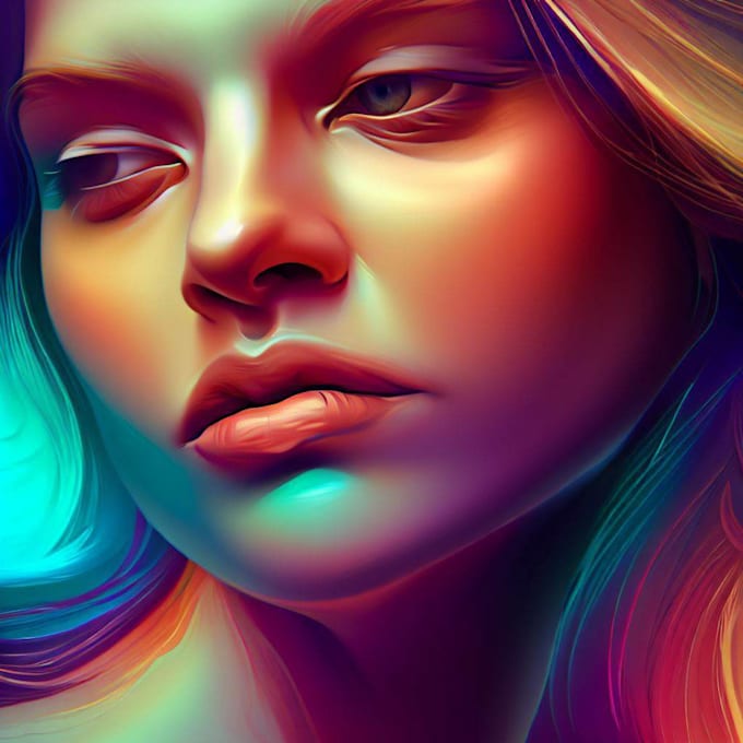Paint fantasy, furry, realistic portraits by Stingeoweal | Fiverr