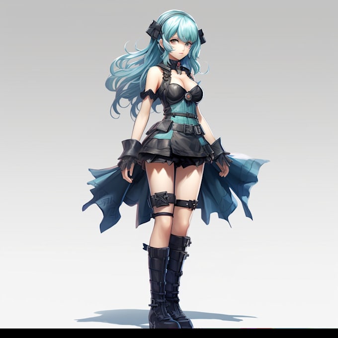 Create a anime character design by Xaukseosel | Fiverr
