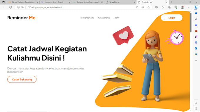 Convert your design website with html, css, js by Aanalma03 | Fiverr