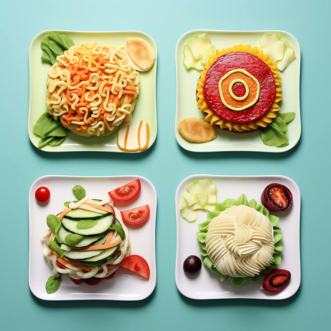 Make a food pop art of your food by Krodos77 | Fiverr