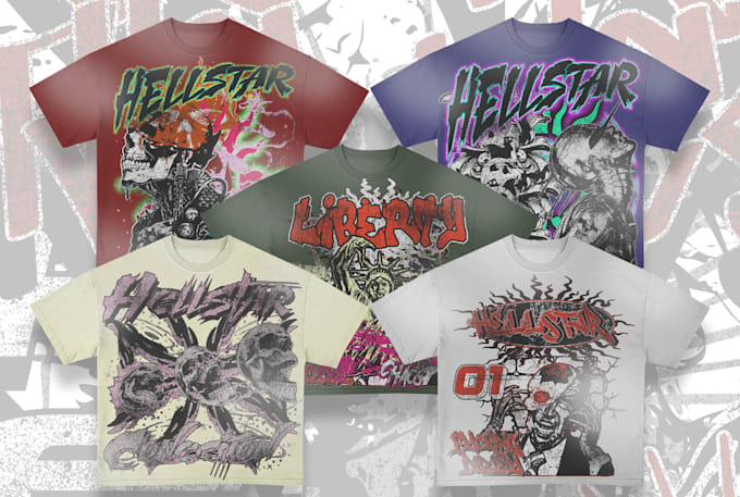 Hacer diseño estilo hellstar y vertabrae