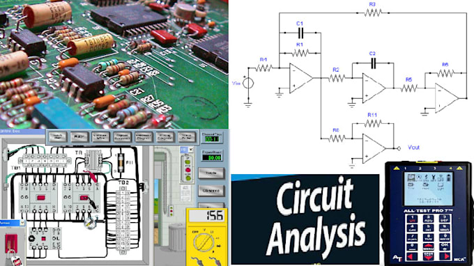 Help in circuit analysis and circuit design by Engrrashid567 | Fiverr