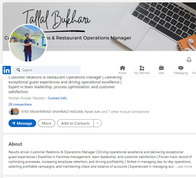 Do Full Linkedin Profile Creation Optimization Profile Writing By