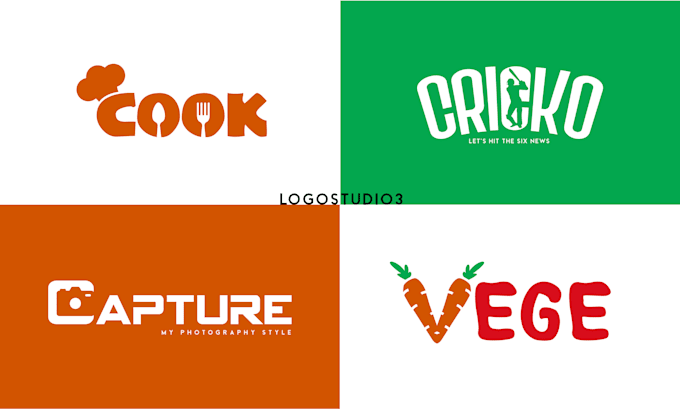 Custom text based, wordmark, letter mark, typography logo design by ...