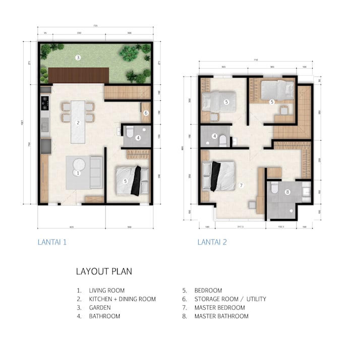 Create 2d layout plan for your design by Leimoreid | Fiverr