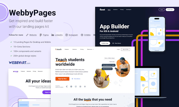 Design a responsive landing page ,figma ,sale funnel website ui ux design by Sabeenasiddique ...