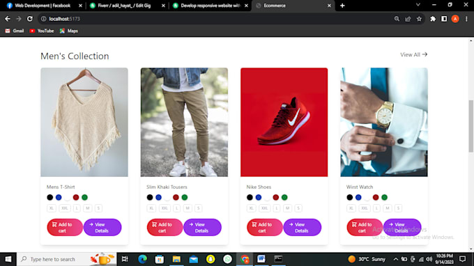 Develop responsive html css js tailwind and bootstrap website for you by Adil_hayat_ | Fiverr