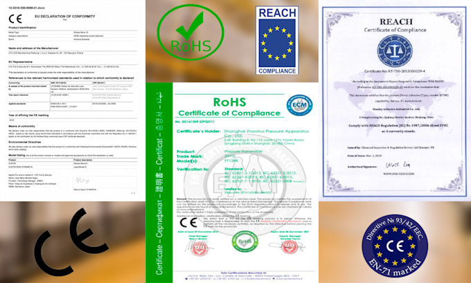 Create ce certificate and eu declaration of conformity by ...