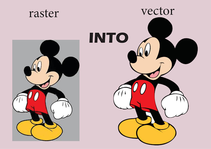 Tracing vector cartoons and logo by Hania_rasheed | Fiverr