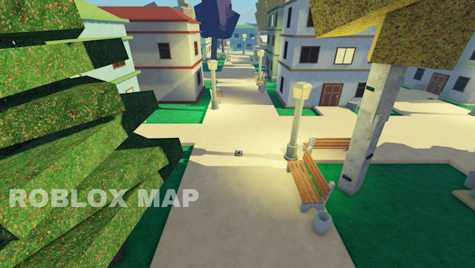 Make custom roblox map fortnite map, vrchat word, game environment 3d ...