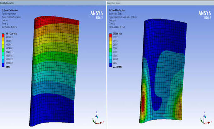 Do finite element analysis fea simulation using ansys by Louis_salvo | Fiverr
