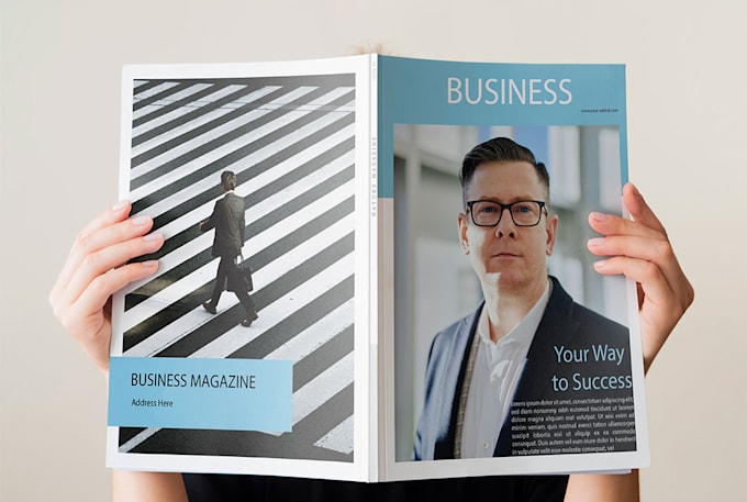 Create an eye catching unique magazine design for you by Tanvir__7 ...