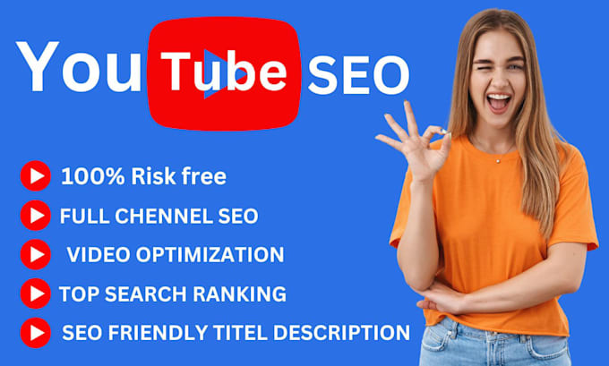 Optimize your youtube video seo by Designer5057 | Fiverr