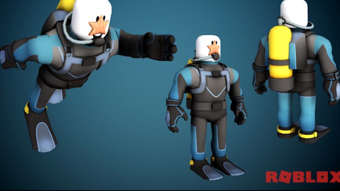 Draw roblox character, minecraft character by Vr_prof | Fiverr