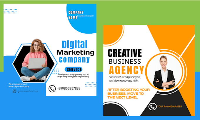 Do creative professional social media post design by Rocky2669 | Fiverr