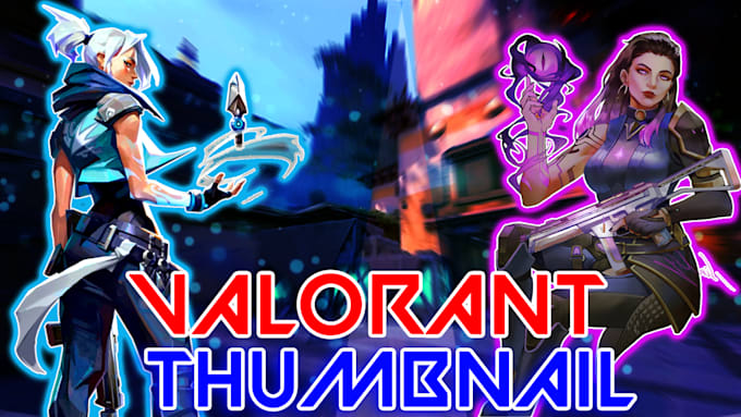 Make you valorant thumbnails by Sanataniaryan | Fiverr